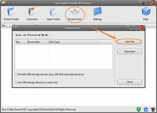 Easy Folder Guard Tutorials_DoGoodSoft